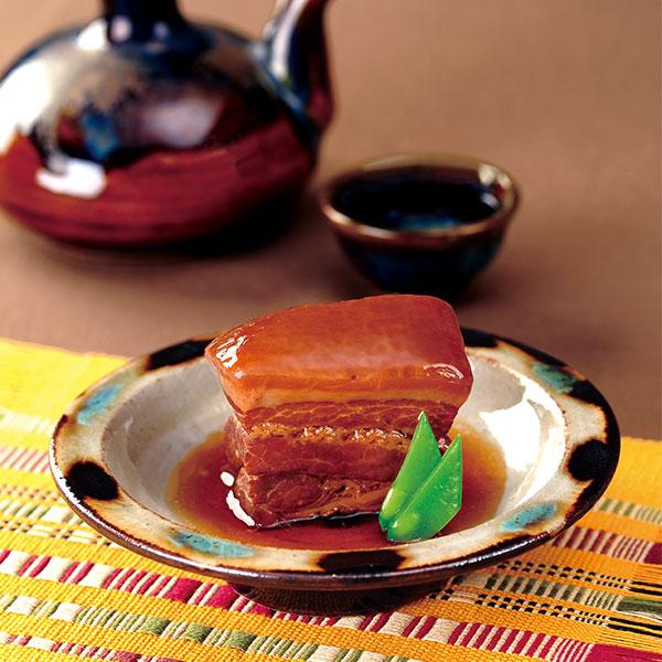 沖縄産の塩、黒糖を使用した、とろーりやわらか本場仕込みの皮付きらふてー。らふてーと煮汁をご飯にかけてらふてー丼としても美味しくいただけます。- 内容量：125g- サイズ：パッケージサイズ：約14×14×6cm- 賞味期間：365日- アレ...