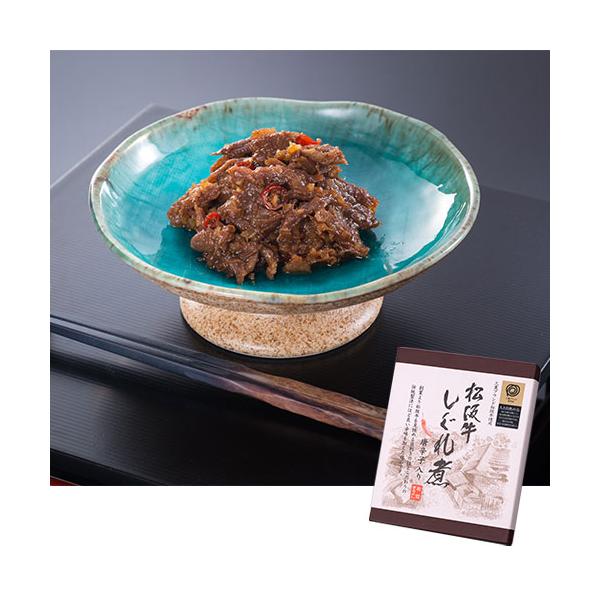 松阪牛を見極める目利きの技とこだわりの伝統製法で仕上げたしぐれ煮に、ほど良い辛味を加えた逸品です。ご飯にはもちろんお酒にもよく合います。 お子様でも食べられる辛さとなっております- 内容量：60g- サイズ：箱サイズ：15.8×12.7×2...