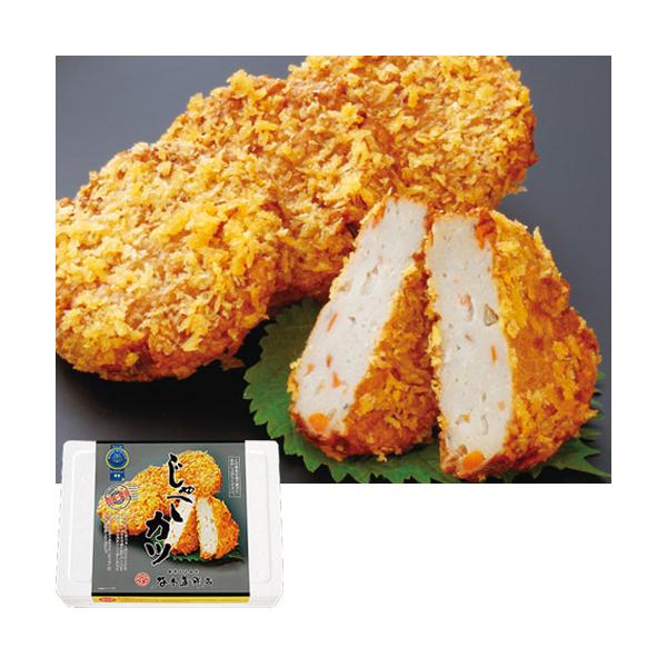 じゃこカツとはじゃこ天のすり身に、ニンジン・タマネギを加えパン粉をつけてコロッケ風にアレンジしたものです。- 内容量：5枚入- サイズ：箱サイズ：19×26×10cm- 賞味期間：冷凍30日- 成分/素材：魚肉、種物（ニンジン、タマネギ）、...