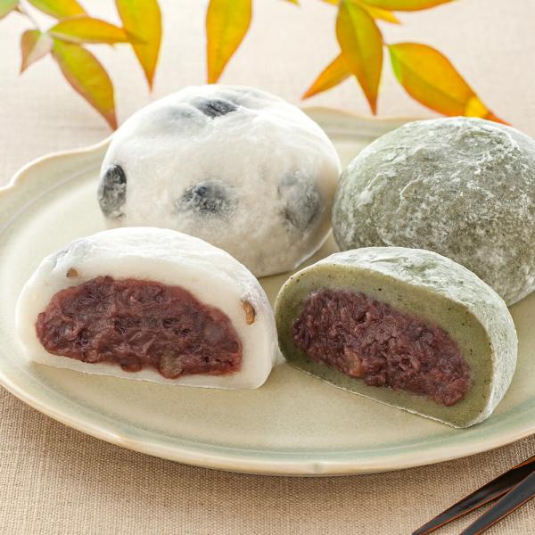 銀座の和菓子店が監修する上品な大福セット。北海道産黒豆、沖縄塩ぬちまーす、北海道産小豆を使用した黒豆塩大福と、北海道産小豆、国産よもぎを使用したよもぎ大福の2種類をご用意しました。もちもちの食感と上品な甘さで、日本茶との相性抜群の定番とも言...