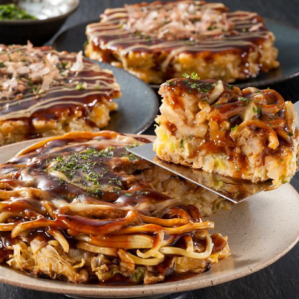 ご自宅で手軽に大阪の人気お好み焼き店「ゆかり」と「鶴橋風月」のお好み焼き味比べができるセット。冷凍でお届けするので、いつでも熱々の大阪グルメをお召し上がりいただけます。※※こちらのお品物は発送の都合上、『離島・諸島』へのお届けができません※...