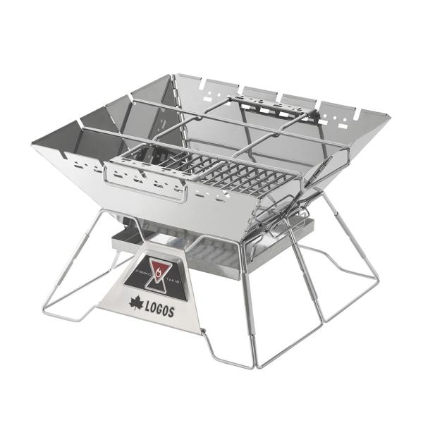 ゴトクを標準装備した、本格たき火台。灰受け皿付きなので、直火禁止のキャンプ場でも安心して本格的なたき火が楽しめます。6つの主要パーツを重ねるだけなので、誰でも簡単に約10秒で組立てが可能です。ダッチオーブンを置いての料理はもちろん、付属の串...