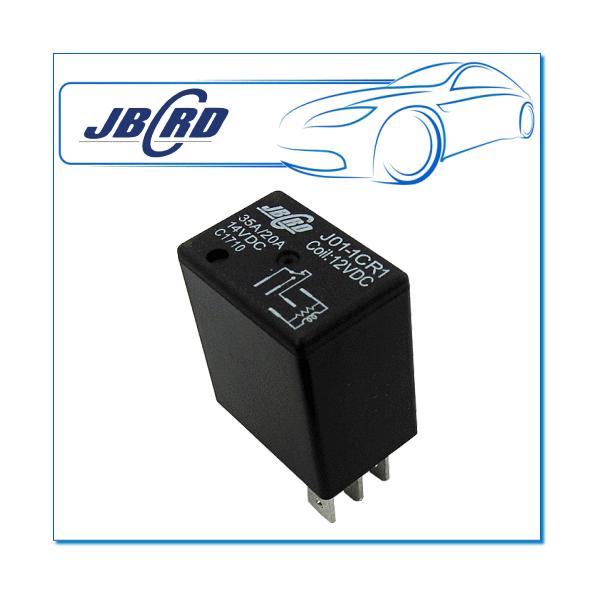 ■メーカー：JBC ジェイビーシー■商品名：ISOマイクロリレー■商品型式：J01-CRE-1■本体表示：J01-1CR112VDC【仕様】●定格電圧：12VDC●制御容量：NO接点 35A / NC接点 20A●接点回路構成：1c ●コイ...