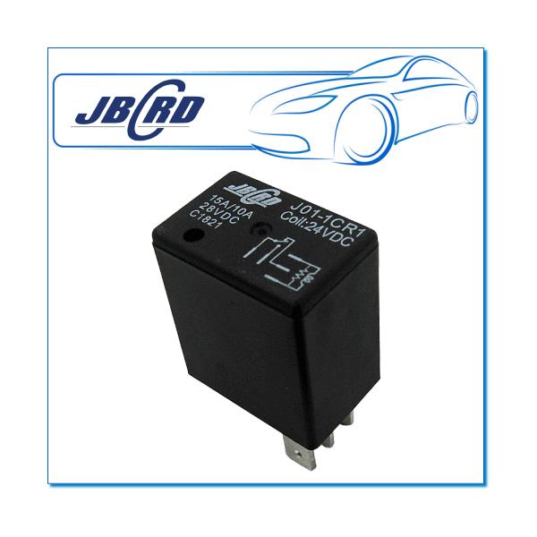 ■メーカー：JBC ジェイビーシー■商品名：ISOマイクロリレー■商品型式：J01-CRE-2■本体表示：J01-1CR124VDC【仕様】●定格電圧：24VDC●制御容量：NO接点 15A / NC接点 10A●接点回路構成：1c ●コイ...