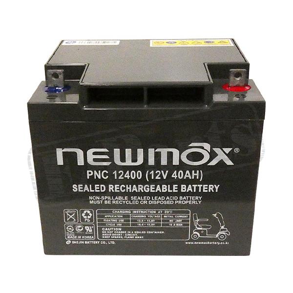 ■メーカー：NEWMAX/ニューマックス■商品名：モビリティーディープサイクルバッテリー (PNCシリーズ)■品　番：PNC12400●定格容量：10時間率 40Ah/5時間率 37Ah●電　圧：12V●端　子：レイアウト[1]・タイプ[A...