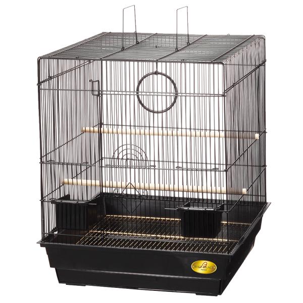 バードパレス　キングサイズ：Ｗ４７５×Ｄ４７５×Ｈ５７０mm掃除に適した引き出し付き底トレイとエサ入れ・水入れ・ブランコ・止まり木付属のオールインワンのセットです。●引き出し付き底トレイでお掃除ラクラク！！●エサ入れ・水入れ・止まり木・ブラ...