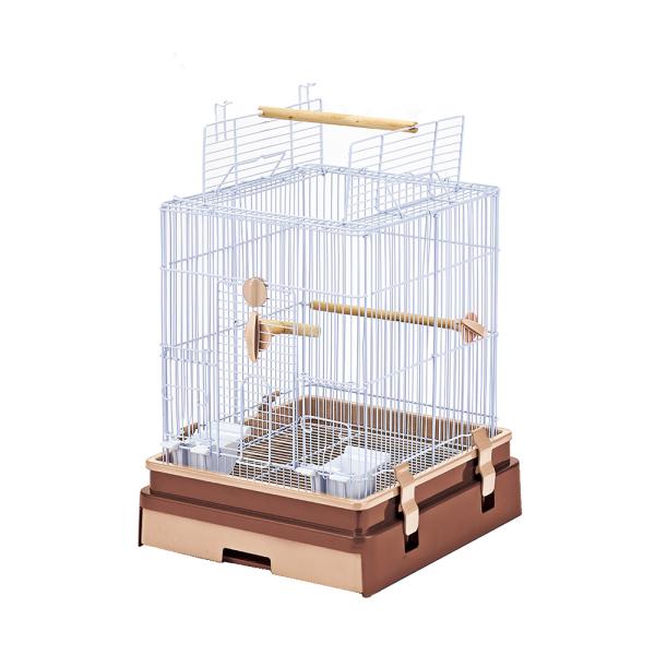 セレクトケージ Bird35本体サイズ(mm)：W360×D400×H445飼育の便利さを重視した鳥かごです。3ステップでカンタンに掃除ができ、大きな扉や生体に合わせた仕様が、飼育の楽しみを倍増させます。・手乗り用のとまり木が付けられる天面...
