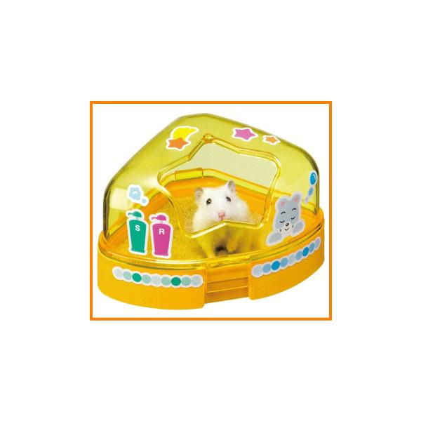 マルカン・リスハムの浴びっこハウスがリニューアルしました！砂の飛び散りストップ！ハムスターのゆったりコーナーバス本体サイズ W148×D104×H85mmカバー付のかわいいハムスター用砂浴びおふろ！ハムスターのうきうきバスタイム！バス本体に...