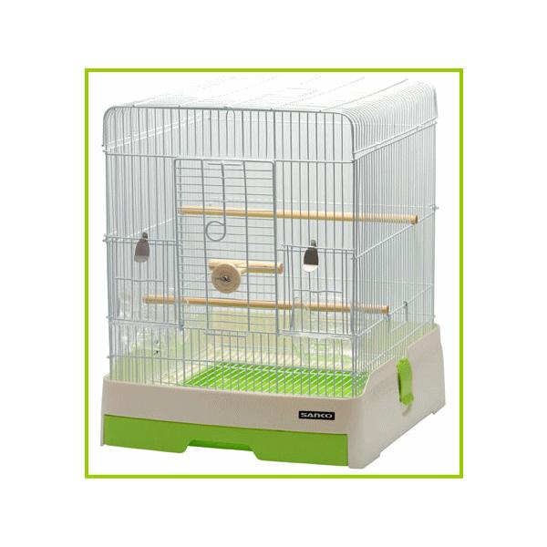 メンテナンスが楽々で、小鳥とのふれあいを大切に考えた、小鳥のためのイージーホームイージーホームバード　37-GR（手乗り）小鳥とのふれあいを考えた様々な工夫をイージーホームでも。手乗りの小鳥にピッタリ！使い勝手の良い37サイズ。・組み立てサ...