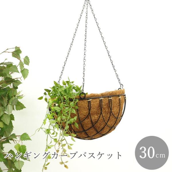 ●ハンギングカーブバスケット●アンティーク調のおしゃれなワイヤーバスケットです。ココヤシファイバーのライナー付きなので、すぐに植物を植え込むことができます。●ココヤシファイバーは通気性・通水性に優れているので、インテリア性を高めつつ、植物を...