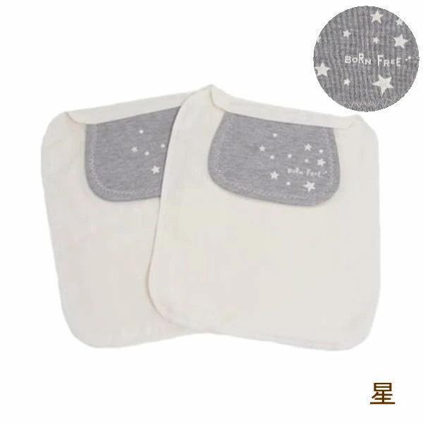 汗取りパット2枚入り　星●汗かきの赤ちゃんに嬉しい汗取りパットの登場です♪●赤ちゃんの背中と肌着の間に挟んでおいて、汗をかいたら襟元からサッと引き抜くだけ！●赤ちゃんのお肌にやさしいガーゼを使用。●素早くしっかり汗を吸い取り背中サラサラ★●...
