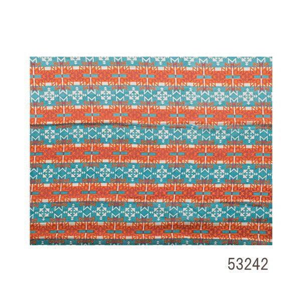 ●プリントマルチカバー　ネイティブ●ネイティブ柄がおしゃれなマルチカバーです。ざっくりとしたやさしい風合いのインド綿製で、マルチカバーでは定番の150×225cmのシングルサイズです。●ベッドカバーやソファカバー、テーブルクロス、カーテン、...