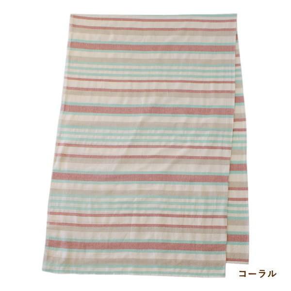 ●マルチクロス マルチボーダー w145×h225cm●多色使いのボーダー柄、やさしいお色味とシンプルなデザインがかわいいマルチクロス。マルチカバーでは定番の145×225cmのシングルサイズです。●ベッドカバーやソファカバーはもちろん、テ...