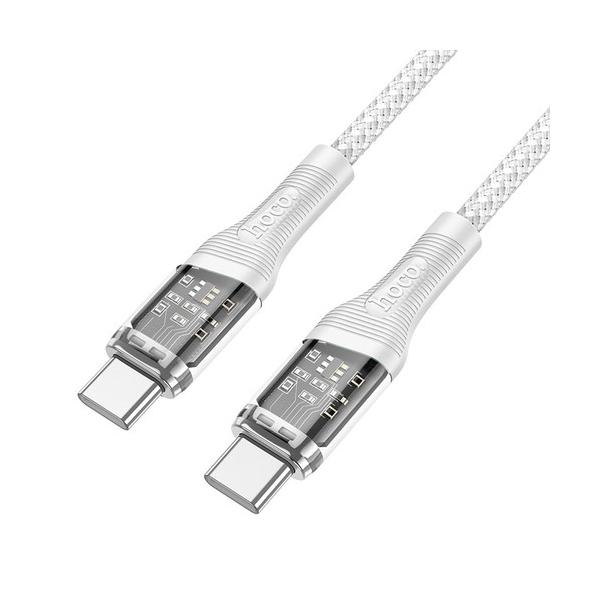 クリアパーツを使用し、コネクタ内部が透けて見えるサイバーなデザインケーブル●繊細なデザインコネクター部分にクリアー素材を使用しており、中の基板が見える近未来的なデザインを採用。ケーブルの被覆には、白とグレーの糸が編み込まれたメッシュを採用し...