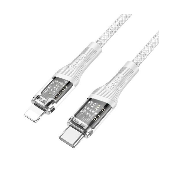 クリアパーツを使用し、コネクタ内部が透けて見えるサイバーなデザインケーブル●繊細なデザインコネクター部分にクリアー素材を使用しており、中の基板が見える近未来的なデザインを採用。ケーブルの被覆には、白とグレーの糸が編み込まれたメッシュを採用し...