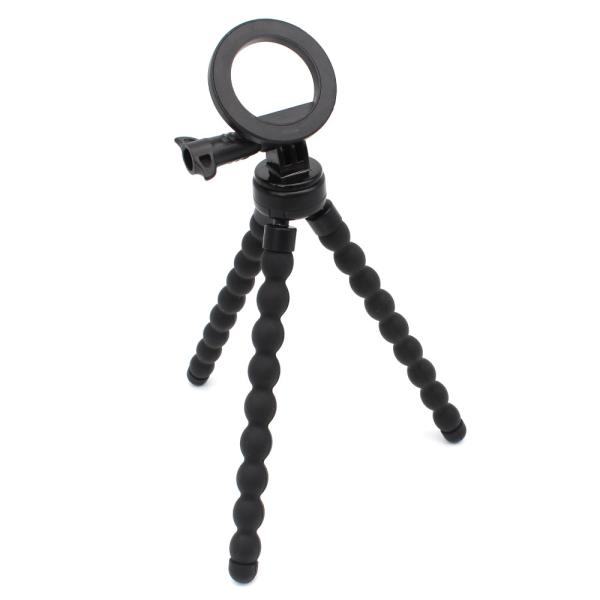 ■簡単ワンタッチ装着 マグネットホルダーマグネットマウント対応スマートフォンや周辺機器をワンタッチで着脱できるミニ三脚。MagSafeに対応した機器やアクセサリーをワンタッチ取付■柔軟に曲げられるベンダブル三脚自在に曲げられるフレキシブルな...