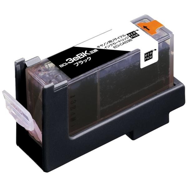 対応メーカー：CANON（キヤノン） /  BCI-3eBK対応 / ブラック対応機種：BJ F300 / BJ F360 / BJ F600 / BJ F6000 / BJ F610 / BJ F6100 / BJ F620 / BJ F...
