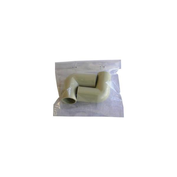 ● 店舗用、工業用エアコンの排水に便利な直角エルボです。● 適合管：ＶＥ１４● 色：ベージュ● ２個入り