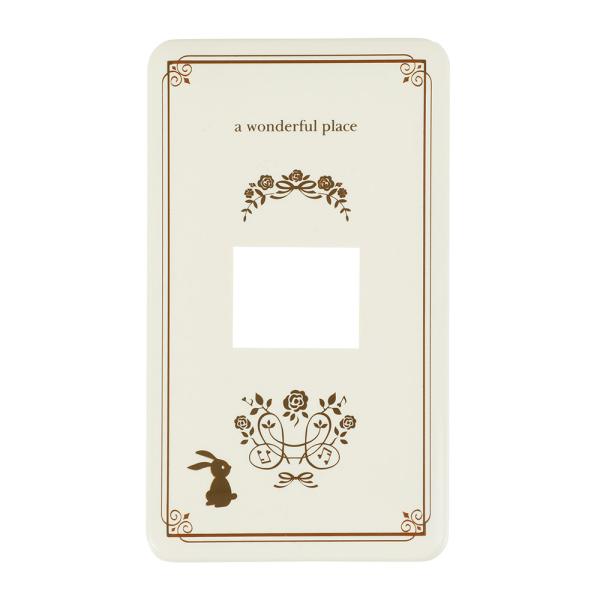 【 特 長 】● はめ込み式のスイッチプレート● 上下ネジ穴間が101mmの型（規格品）に適合しています ※ 取替先のスイッチのサイズをご確認の上ご使用ください。【 仕 様 】■ ネジ付き