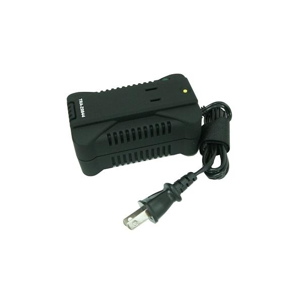 【 特 長 】● 110V〜130Vの電圧を100Vに変圧します。【 仕 様 】■ 入力電圧：110V〜130V 50／60Hz■ 出力電圧：100V 50／60Hz■ 容量：100VA（100W）（最大）※使われる電気製品の消費電力が10...