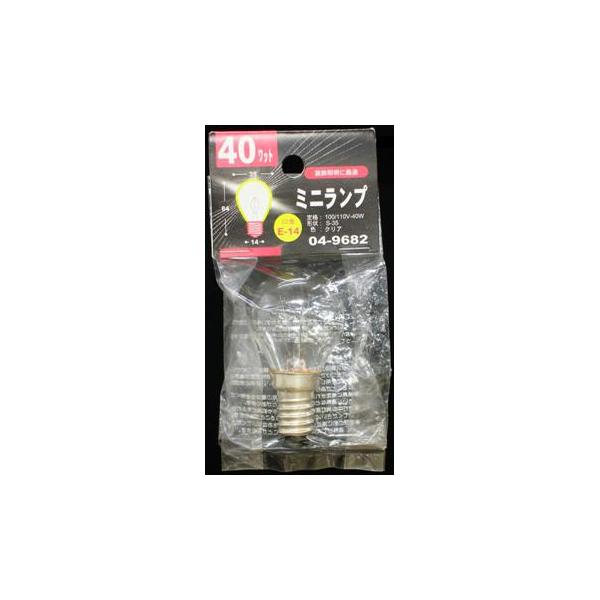 【 特 長 】● ガラス球の曲線がなだらかなＳ形の電球です。● 口金はＥ１４。主に輸入照明器具に使われます。【 仕 様 】■ 定格：１００／１１０Ｖ−４０Ｗ■ 形状：Ｓ−３５■ 口金：Ｅ１４■ 色：クリア■ 直径３５×長さ６４ｍｍ