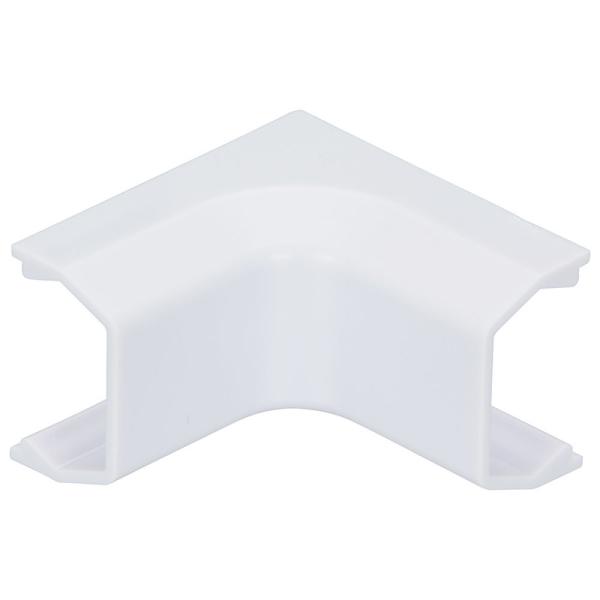 【 特 長 】● 内曲がりの仕上げに使います● モールの上からワンタッチで取り付け● モール配線のコーナー部分をきれいにしかも安全に仕上げます● 本体色は白です【 仕 様 】■ 太さ：1号（1号モール用）■ 材質：ABS■ 入数：2個