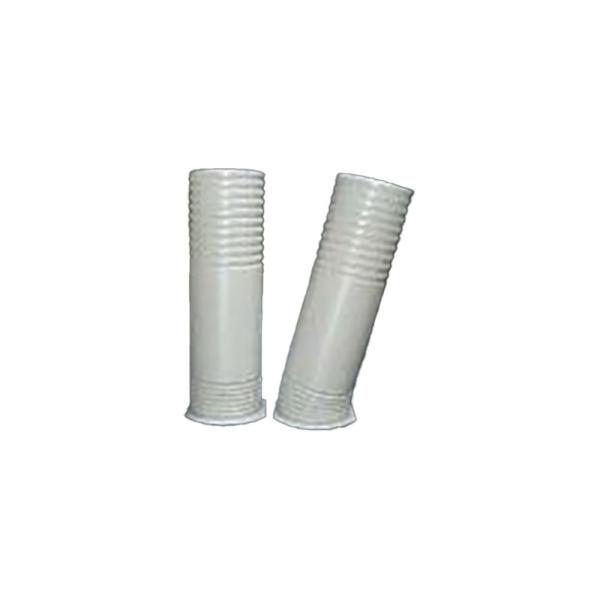 【 特 長 】● 0〜10°まで自由に曲がる● 勾配のついた貫通穴にツバ部が可動式なので壁面にぴったりフィット● 切断加工が簡単● カラーはアイボリー【 仕 様 】■ 本体サイズ：長さ210ｍｍ