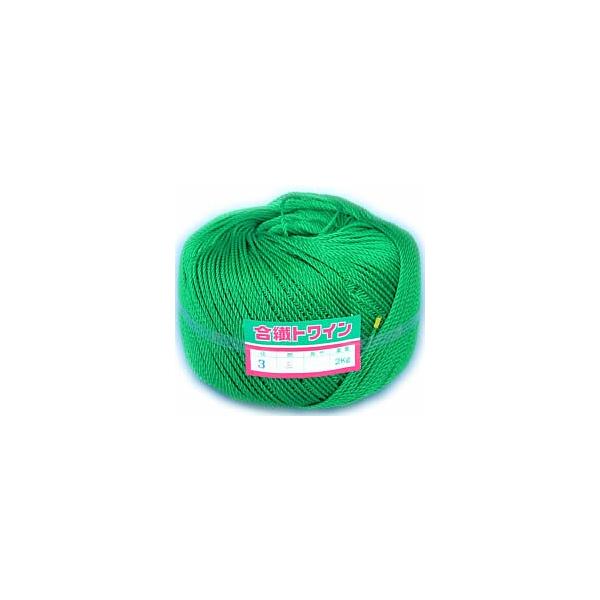 材質：ポリエチレン色　：グリーン太さ：約　３ｍｍ長さ：約　４００ｍ