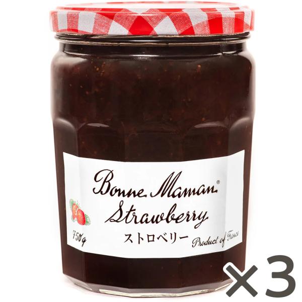 【発売日：2016年08月01日】■『ボンヌママン』は家庭で受け継がれる「手作りジャム」をコンセプトにした、美食の国フランスで最も愛されるブランドです。■いちご本来の風味を生かした、濃厚ながらもすっきりとした味わいと甘みが特徴です。トースト...