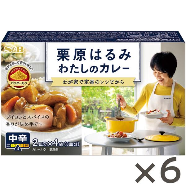 【発売日：2025年08月11日】料理家・栗原はるみが家庭で作り続けるこだわりのカレーを再現。丁寧に炒めた玉ねぎの甘みと、チキンとビーフの特製ブイヨンのコクを活かし、スパイスの香りを効かせた特製のカレーです。6個セットです。■納期情報（商品...