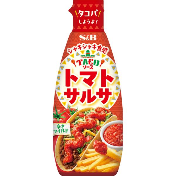 【発売日：2026年08月10日】チューブならではの手軽さと、スパイス香る本格的な味わいを兼ね備えたタコス用ソース（サルサ）。トマトの旨み、酸味に、玉ねぎのシャキシャキ食感。コリアンダーやホワイトペッパーの香りがアクセント。■納期情報（商品...