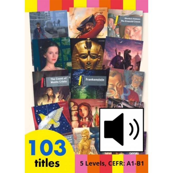 小学校高学年から中学生向けの5レベル構成のグレイディッド・リーダー。 リーディング練習や、語学力アップに最適です。 Dominoesはフルカラーでインタラクティブなリーダーシリーズです。英語力を伸ばすだけではなく、リーディングの楽しさも学べ...