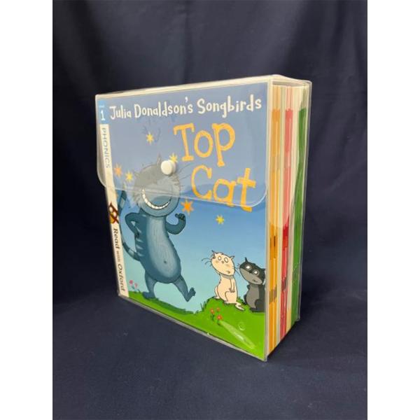 Read with Oxford Julia Donaldson’s Songbirds が36冊入ったお得なパック フォニックスの学習におすすめです。 尚、このセットにはCDは含まれておりません。 収録タイトル：Bob Bug/ Dig ...