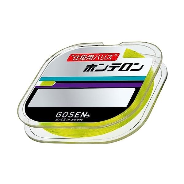 ●仕掛用ハリスに最適! カレイ、カワハギ、キスなど●素材:ポリエステル●長さ:50m●号数:2.0号●カラー:黄緑●高硬度・低伸度・高結節強力の三拍子。●高硬度が生み出す抜群のハリで糸クセがなく、からまない。さらにポリエステルの復元性により...