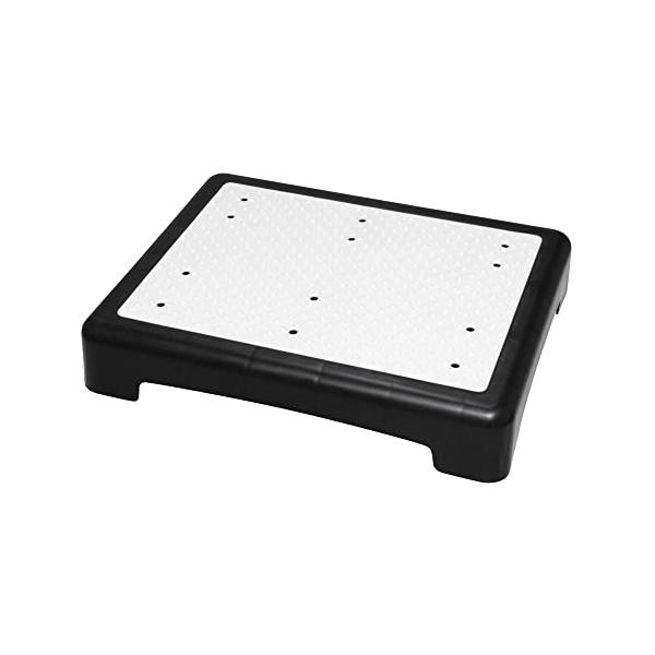 段差解消ができる！省スペースのコンパクト踏み台です。軽量お子様やお年寄りの方でも持ち運びできます。滑り止め付き表面に滑り止めがついているので、安心・安全に使用いただけます。製品情報サイズ：約50x40x10cm、素材：PP