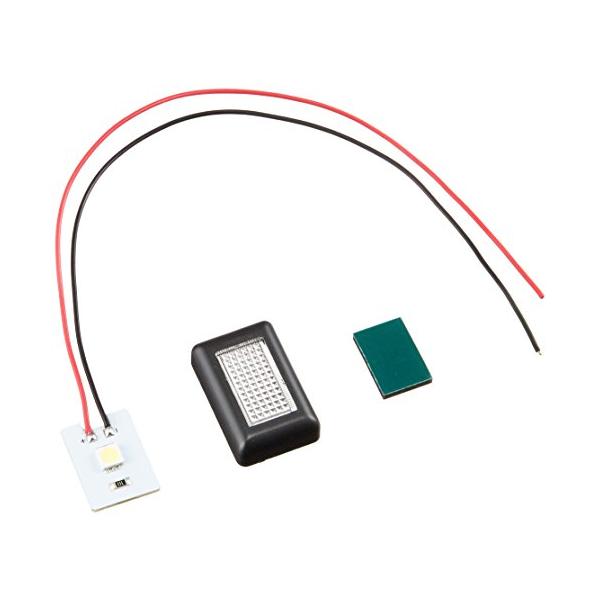 エーモン(amon)の1825 フラットLED(白)・車内照明の増設、に最適。 ・フットランプ・グローブボックス照明等に。【仕様】発光色:白 8000ケルビン(1灯) ・DC12V車専用 ・消費電流:20mA ・コードサイズ:0.2sq相当...