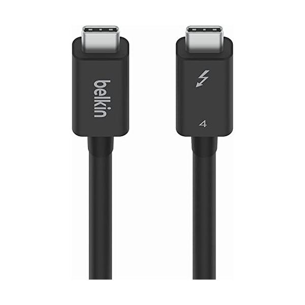 Thunderbolt 4対応デバイスを接続するUSB-C to USB-Cケーブル最大100Wの高速充電で多くのデバイスを快適に充電最大40Gbpsの高速データ通信で映画や音楽などの大容量データも快適に転送シングルモニターで8Kの出力に対...