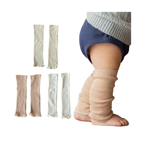 オールシーズン対応のベビーレッグウォーマーサイズ長さ：約23cm±3cm、幅：約6cm±3cmで新生児から2歳児ごろまで着用いただける赤ちゃん用のレッグウォーマーです。オーガニックコットンで適度な温かさ素材｜：綿100%｜春夏だけでなく秋冬...