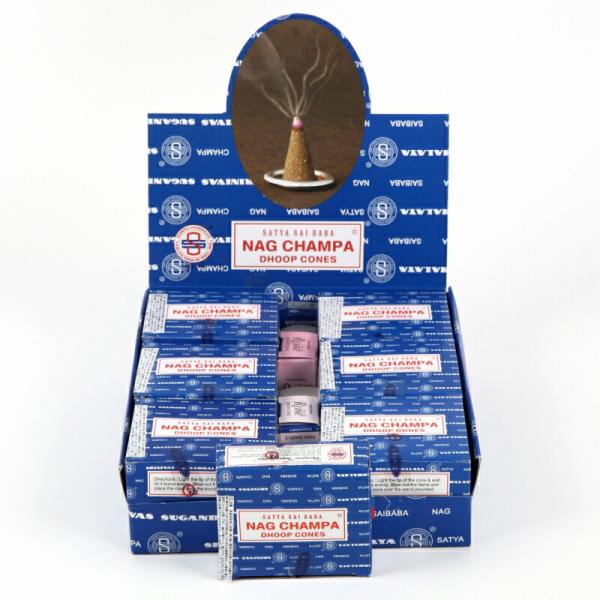 天然のオイルをふんだんに使い、甘く芳しい香り。それでいて強すぎずマイルド。香りと品質の高さから、全世界で愛用されているお香です。サイババがプロデュースしたお香ナグチャンパ、別名サイババ香です。お店やイベントでもよく焚かれてますね☆【専用倉庫...
