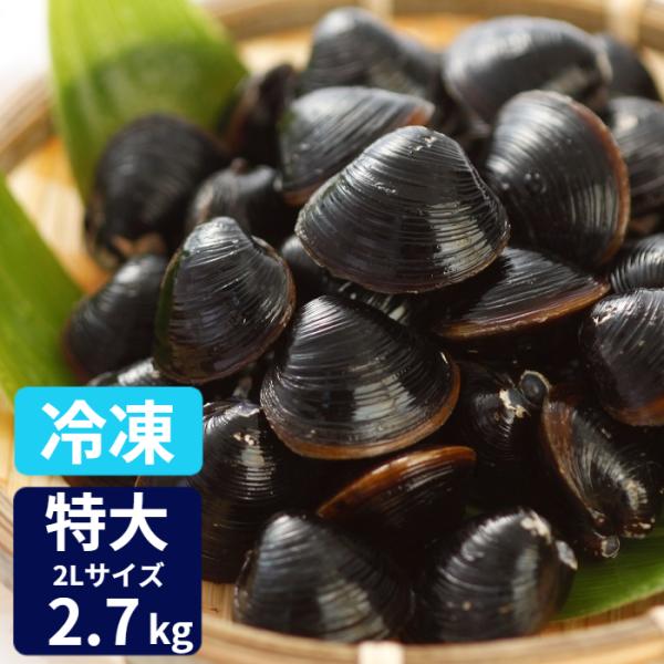 キーワード：しじみ 宍道湖産 大和しじみ 冷凍  砂抜き済み 国産 島根県産 冷凍しじみ◆しじみの身が大きくて食べやすく、お味噌汁や酒蒸しに大活躍！（商品内容）・宍道湖産大和しじみ2Lサイズ　砂抜き済み　2Lサイズしじみの粒の大きさ：殻幅1...