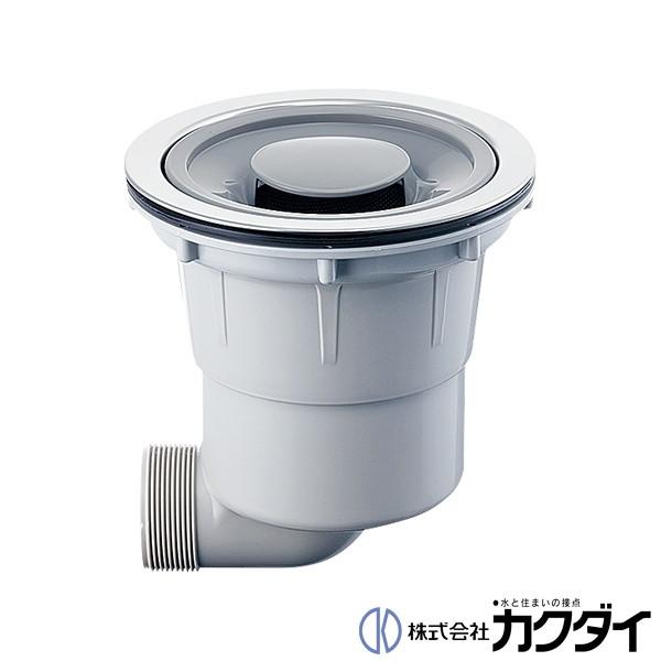 カクダイ KAKUDAI  浅型流し台トラップ 452-601