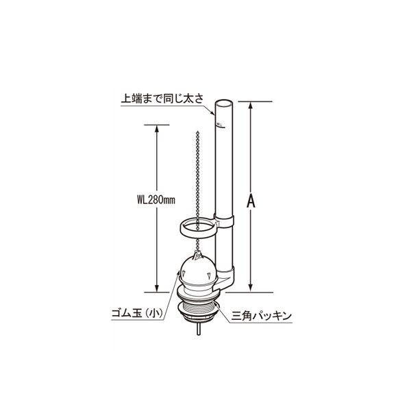 INAX LIXIL DTF-810C 密結ロータンク用フロート弁 トイレ 補修部品 リクシル