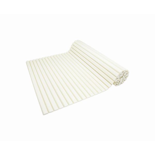 GAONA ガオナ KAKUDAI カクダイ  GA-FR015 シャッター式風呂ふた カット売り 幅70×長さ110cm ロール式 コンパクト 軽い 保温 アイボリー