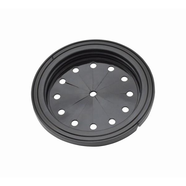 GAONA ガオナ KAKUDAI カクダイ  GA-PB004 流し用菊割れフタ 13.5・14.5・15センチ用 排水口カバー ゴム製 シンク