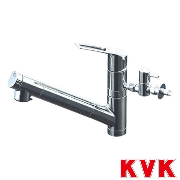 KVK KM6001EC2TU eレバー 分岐止水栓付 キッチン用水栓