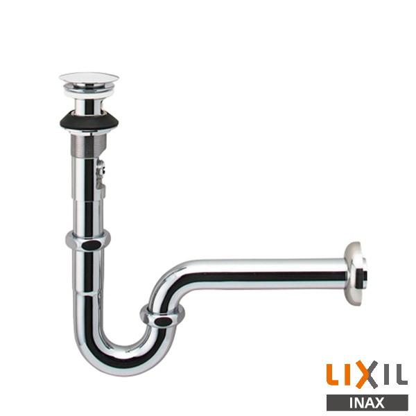 INAX LIXIL LF-WN7PCFL ポップアップ式壁排水Ｐトラップ ワイヤータイプ  排水口カバー付 洗面器 手洗器 ポップアップ式排水Ｐトラップ リクシル