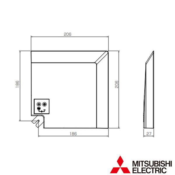 三菱 PAR-SB1LA 店舗・事務所用パッケージエアコン（Ｍｒ．ＳＬＩＭ）　 別売　無線通信キット