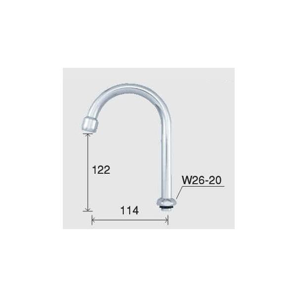 価格.com - KVK 泡沫横形自在水栓用パイプ13(1/2)用 ZK82F (水栓金具) 価格比較