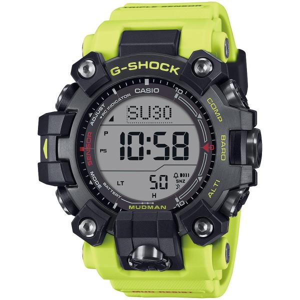 過酷な環境下での活動を支えるG-SHOCK MASTER OF Gシリーズ。タフネスを象徴するブラックボディにコーションカラーのイエローをバンドに合わせました。救助現場などで過酷なミッションに挑むプロフェッショナルの世界観を表現しています。...