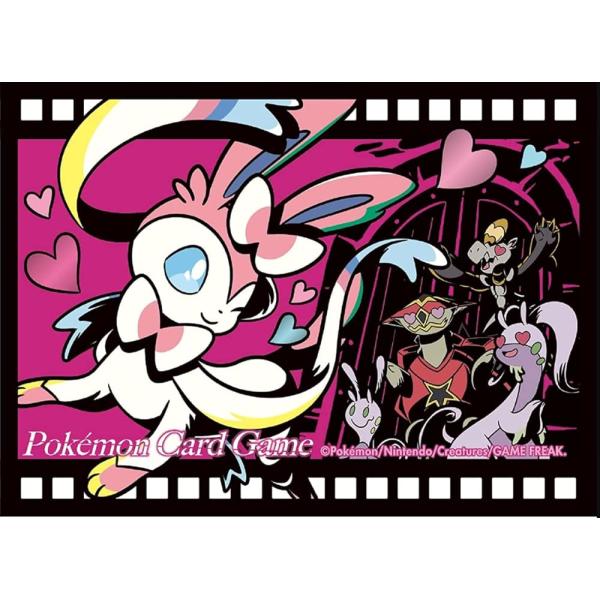 「商品情報」ポケモンオフィシャルショップ ポケモンセンターのオリジナル商品！ポケモンカードゲーム デッキシールド プレミアム・グロス Midnight Agent -the cinema- ニンフィア「主な仕様」-本体サイズ :6.6×9....